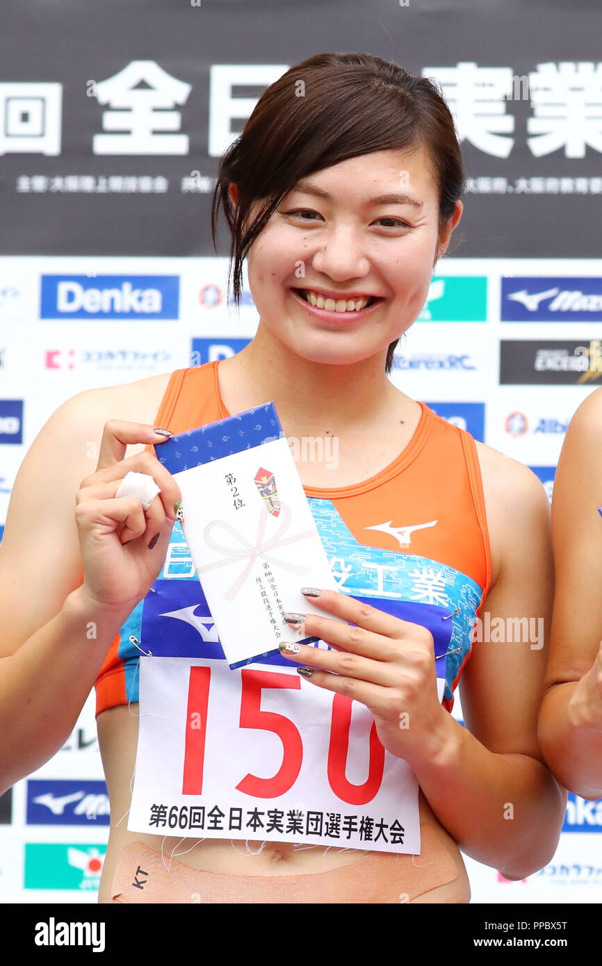 Osaka, Japan. 23rd Sep, 2018. Mako Fukube Athletics : The 66th All ...
