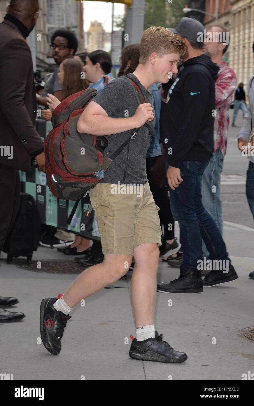 New York, NY, USA. 24th Sep, 2018. Robert Irwin out and about for ...
