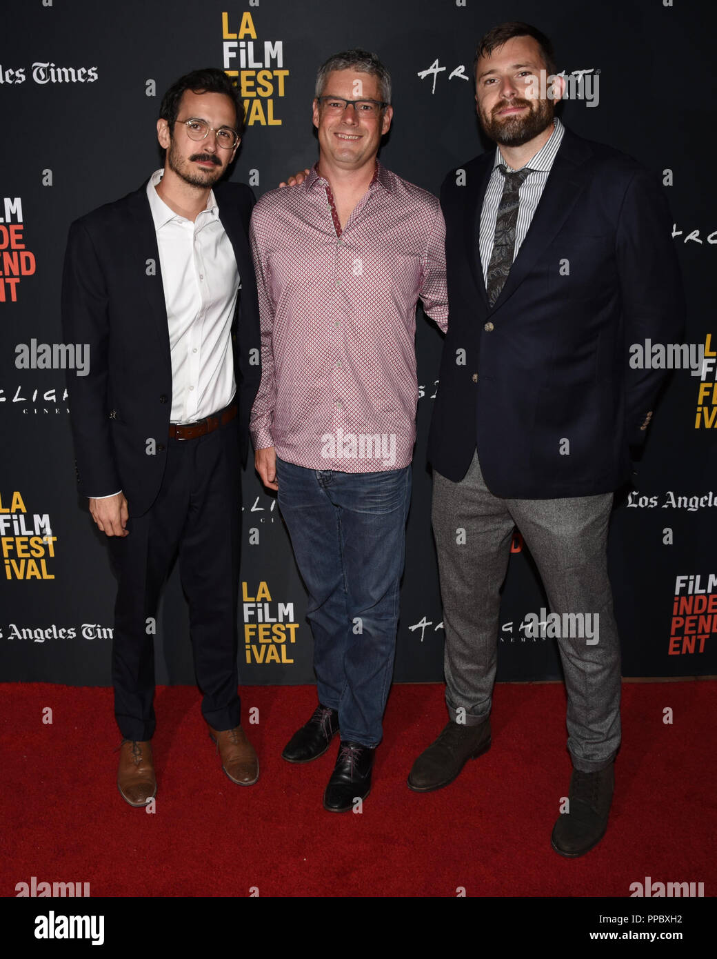 Culver City, California, USA. 23rd Sep, 2018. BRENDAN WALTERS and JOHN ...