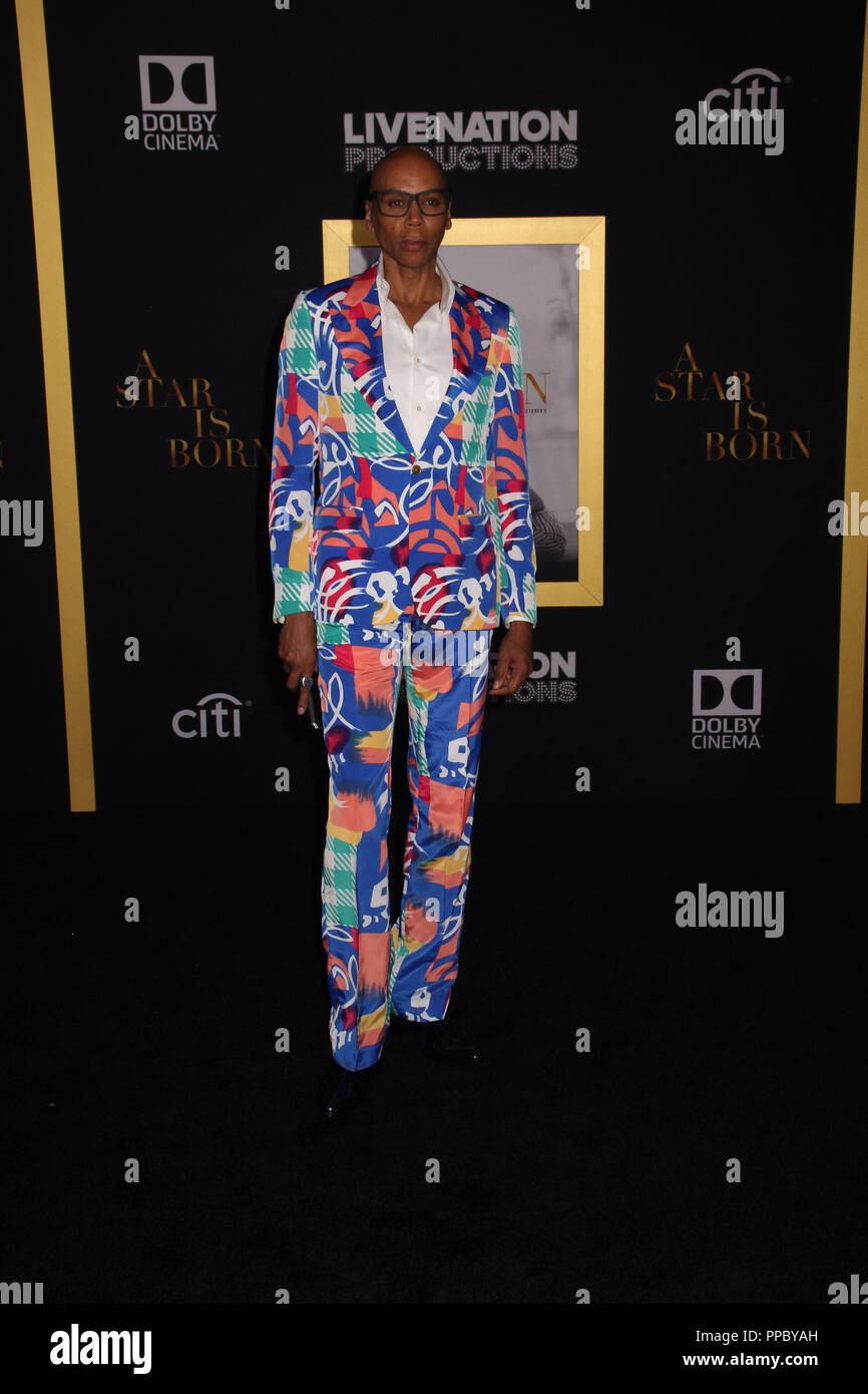 RuPaul 09/24/2018 The Los Angeles Premiere of "A Star is Born" held at ...