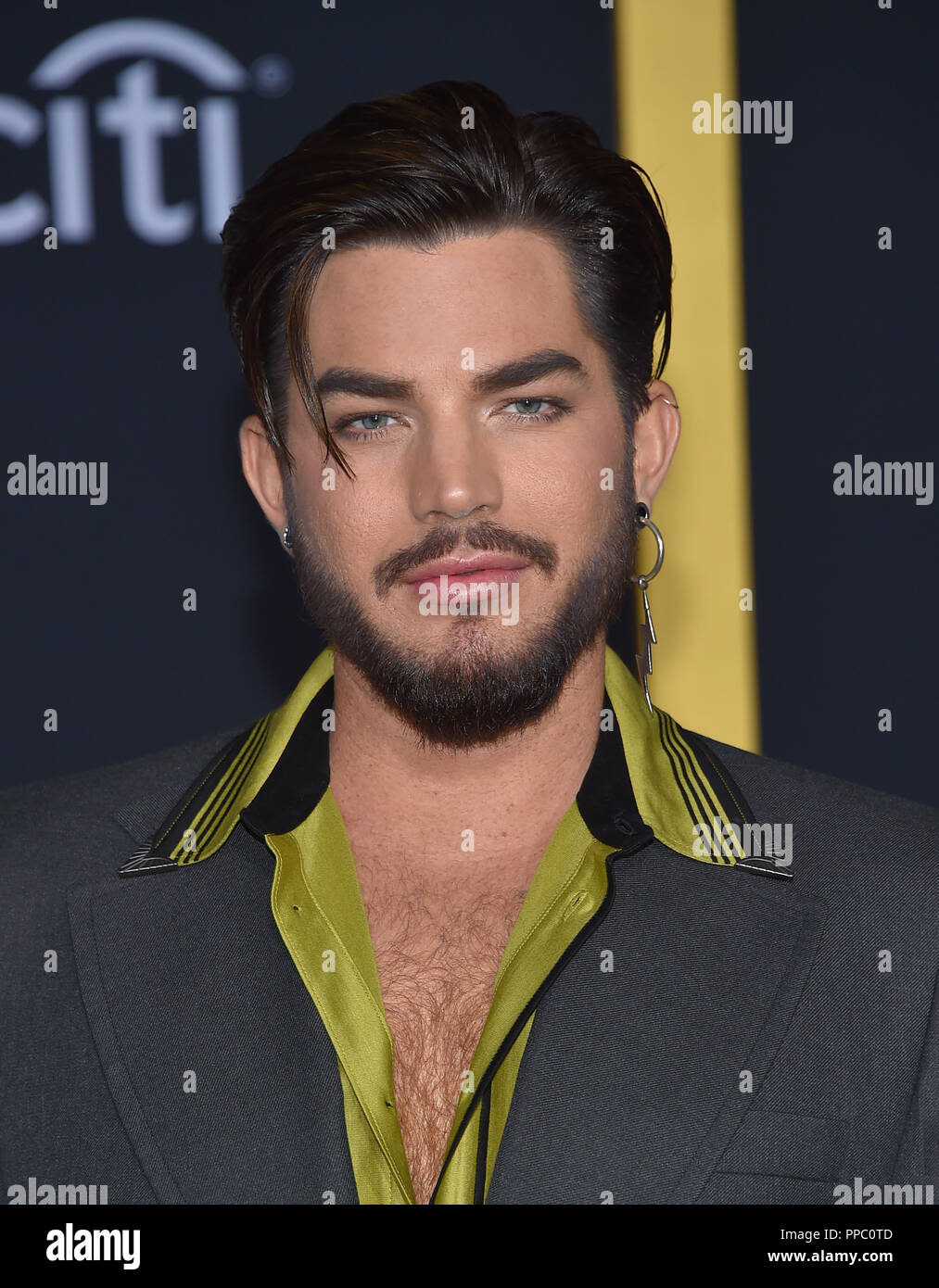 Los Angeles, California, USA. 24th Sep, 2018. Adam Lambert arrives for ...