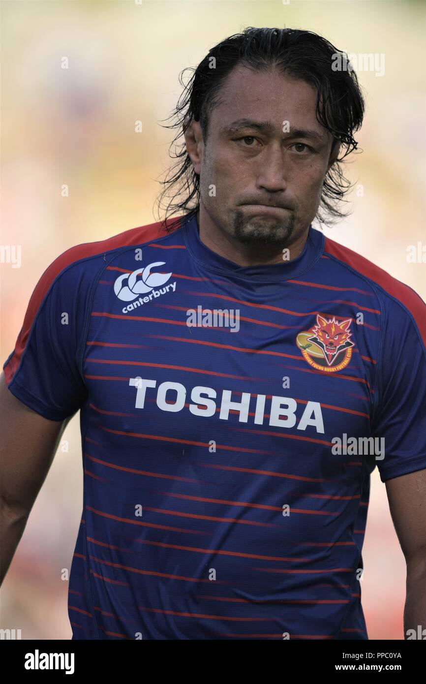 Hitoshi Ono of Toshiba during the Japan Rugby Top League 2018-2019 ...