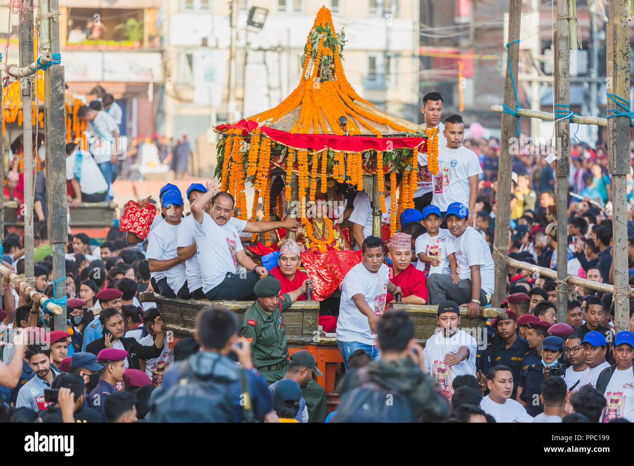 Indra Jatra High Resolution Stock Photography and Images - Alamy