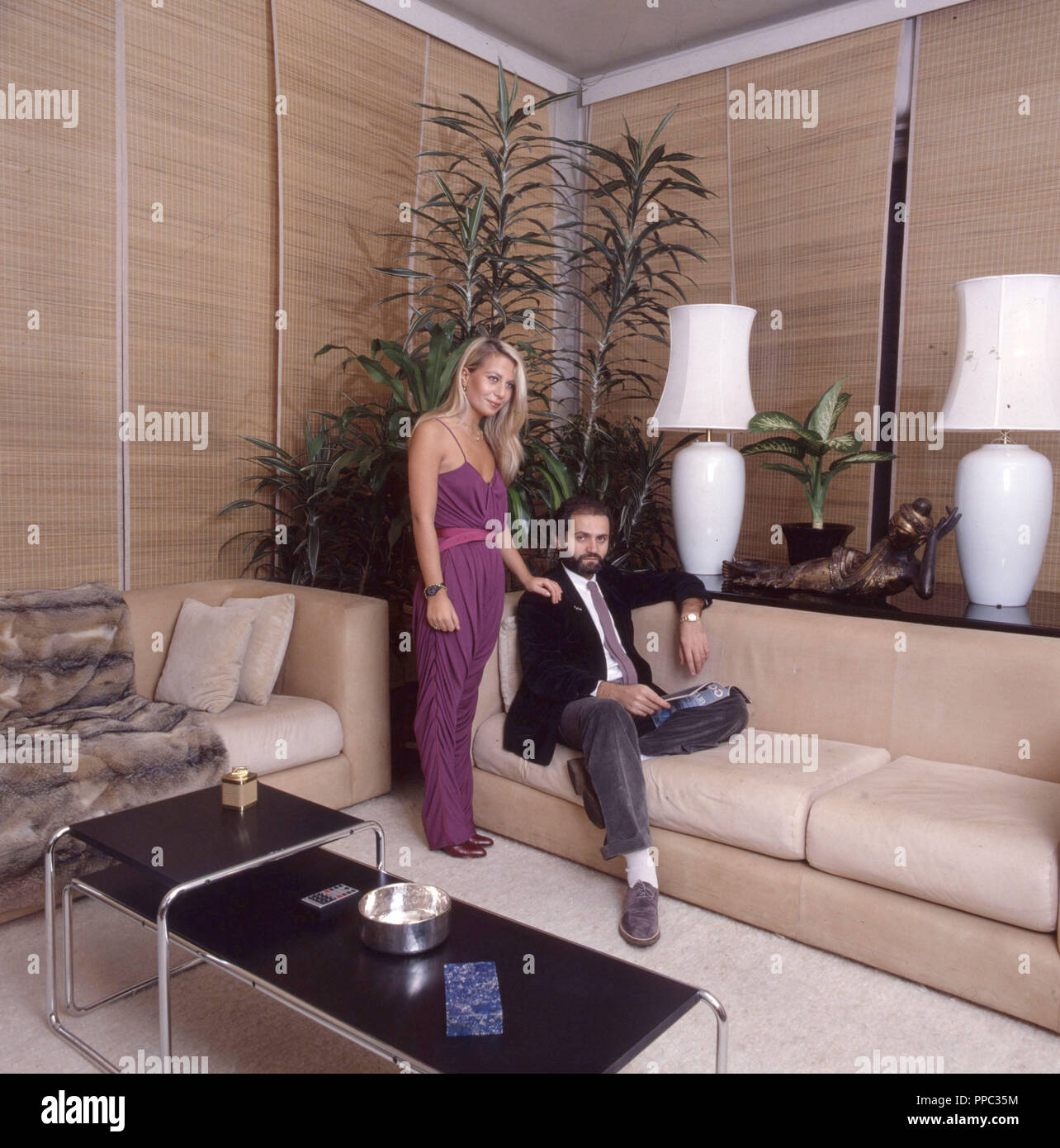 Gianni Versace and Donatella Versace © GRANATAIMAGES Stock Photo - Alamy