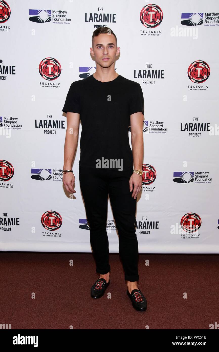 New York, NY, USA. 24th Sep, 2018. Adam Rippon in attendance for ...