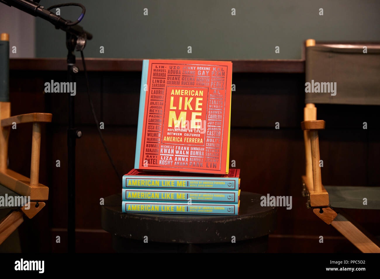 New York, USA. 24th September, 2018. America Ferrera book release ...
