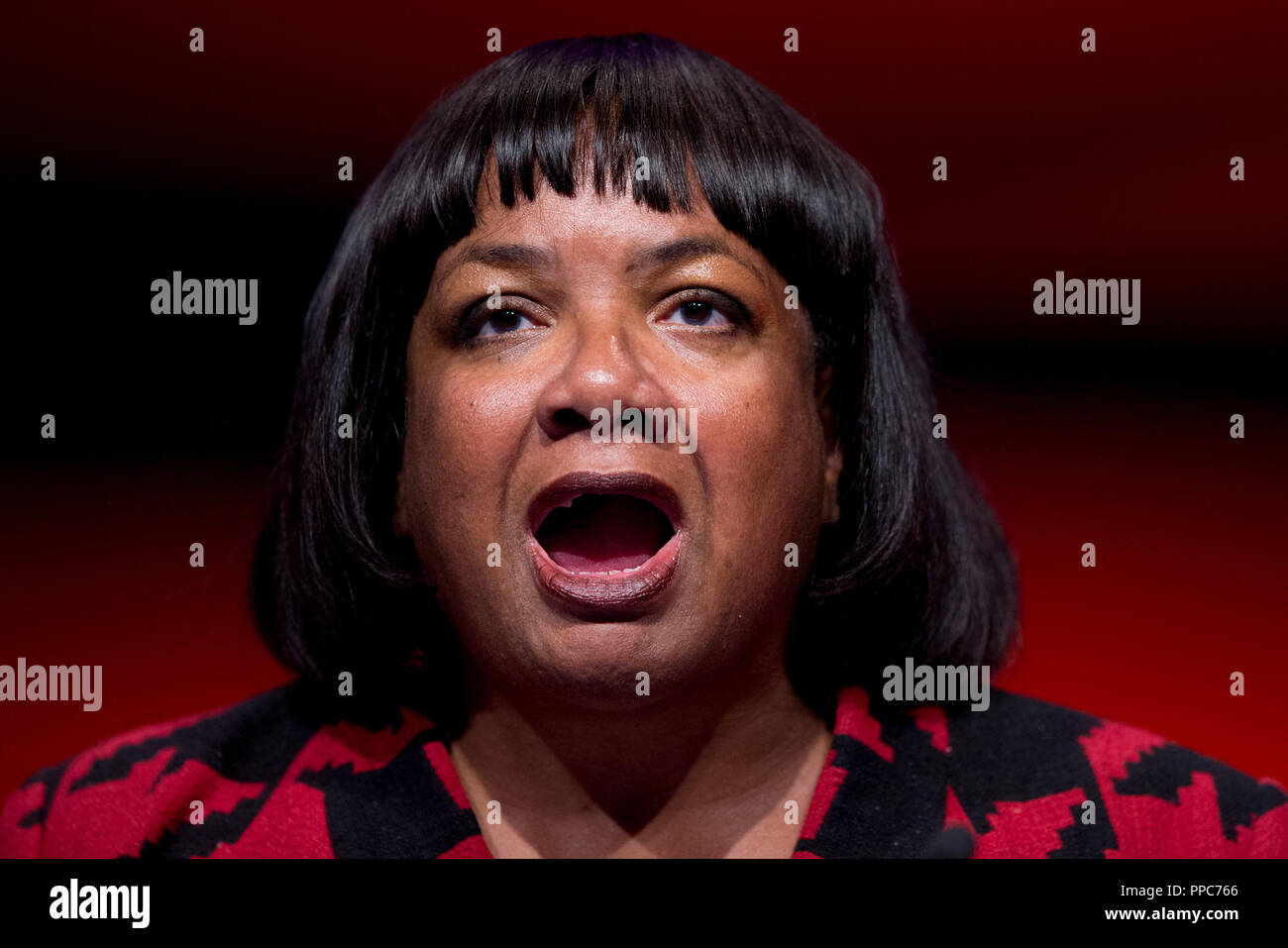 Diane abbott speak hi-res stock photography and images - Alamy