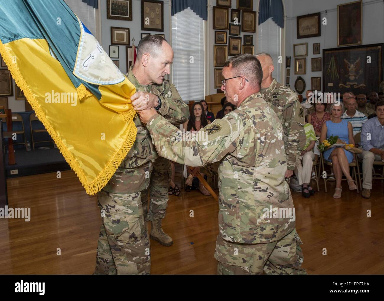U.S. Army Col. Robert G. Carruthers, III relinquishes command of the ...