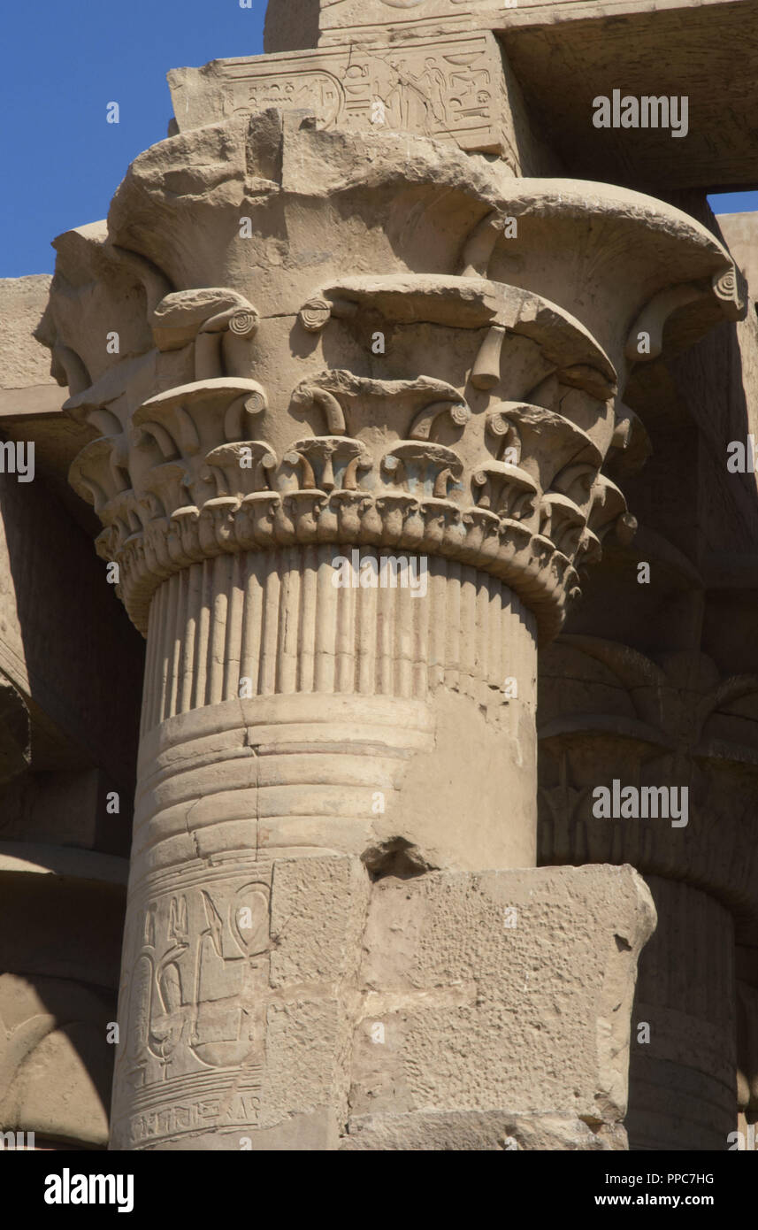 Papyrus column hi-res stock photography and images - Alamy
