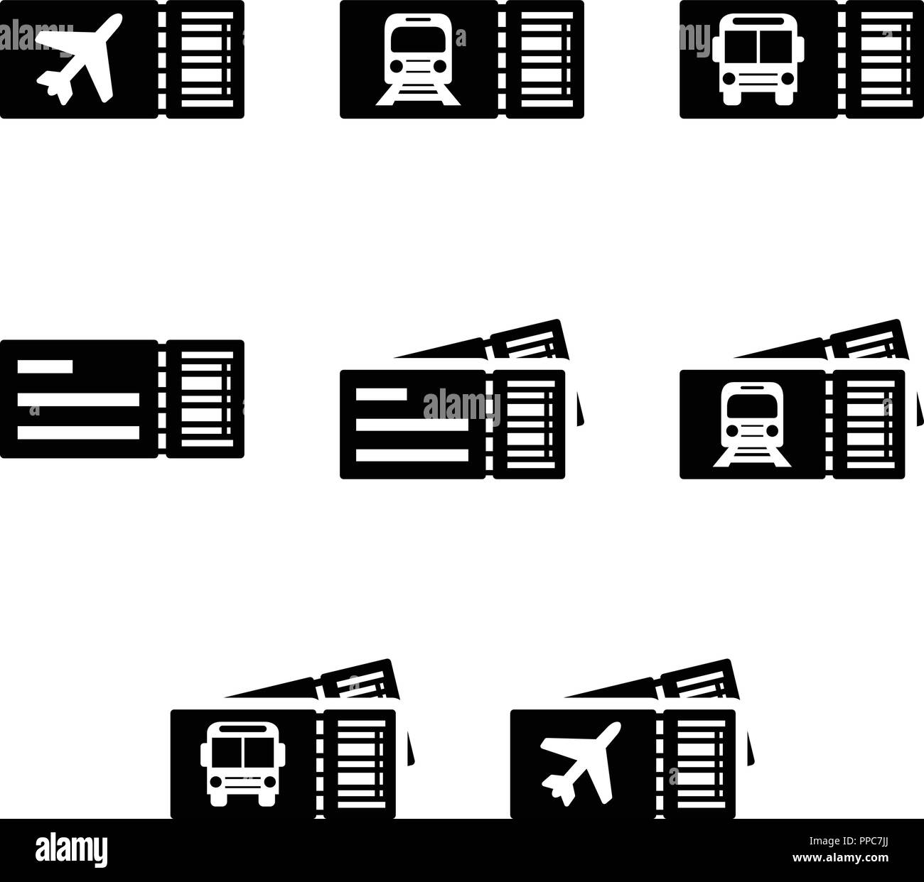 All aboard train Stock Vector Images - Alamy