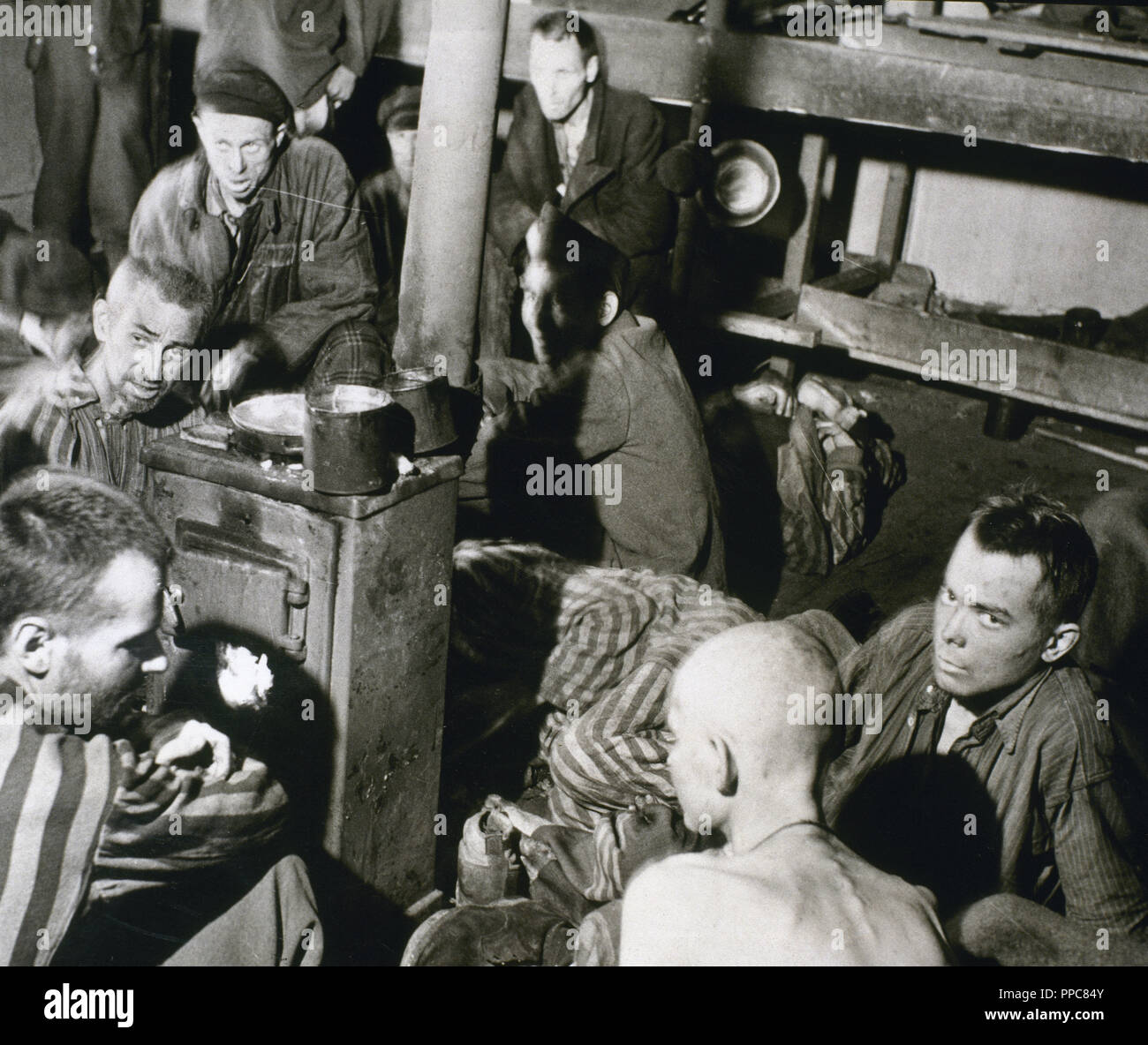 WORLD WAR II. Sandbostel Concentration Camp. Political prisoners and ...