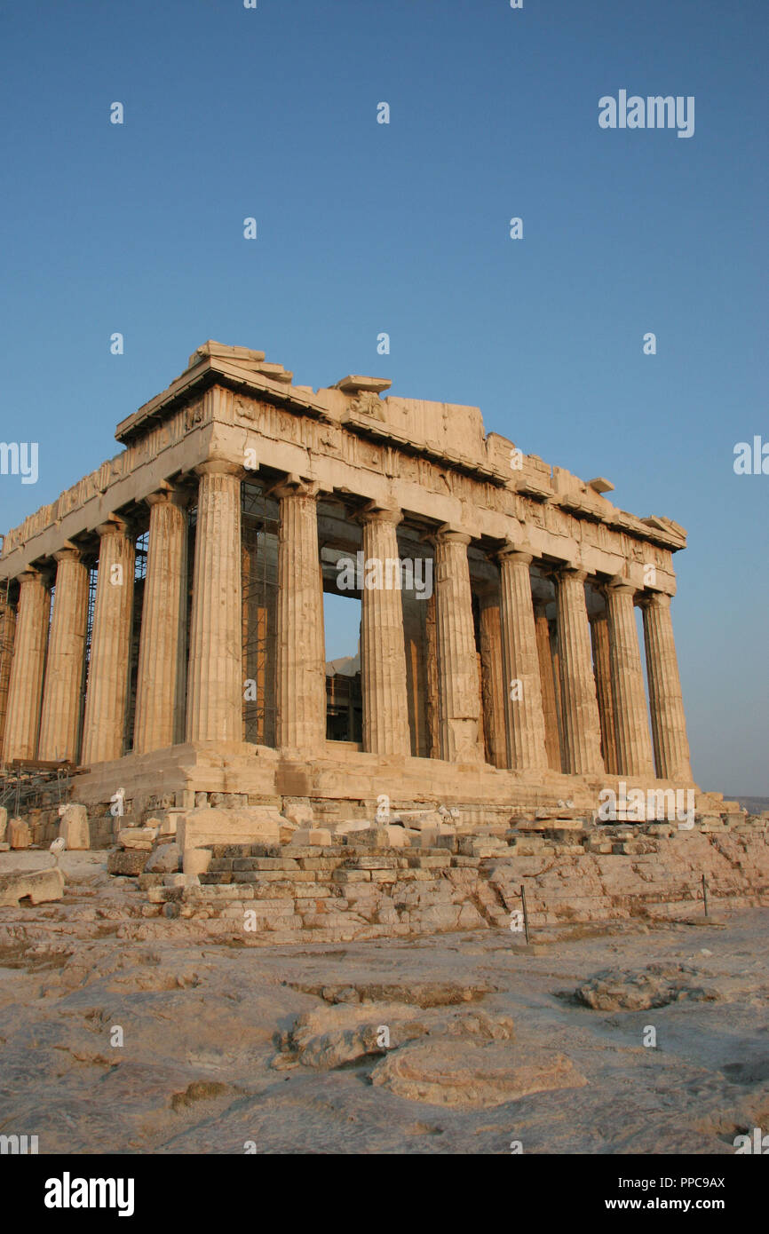 Greek Art. Parthenon. Was built between 447-438 BC. in Doric style ...