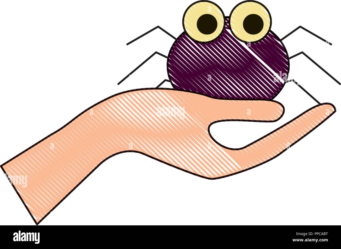 Spider Illustration Smiling Stock Photos & Spider Illustration Smiling ...