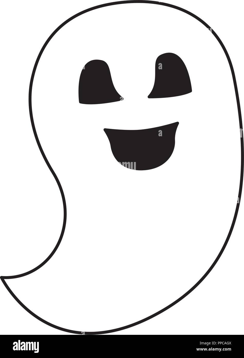 Ghostly shape Stock Vector Images - Alamy