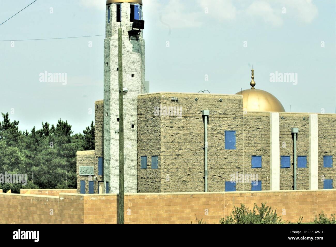 An exterior view of an area of the Fort McCoy Combined Arms Collective ...