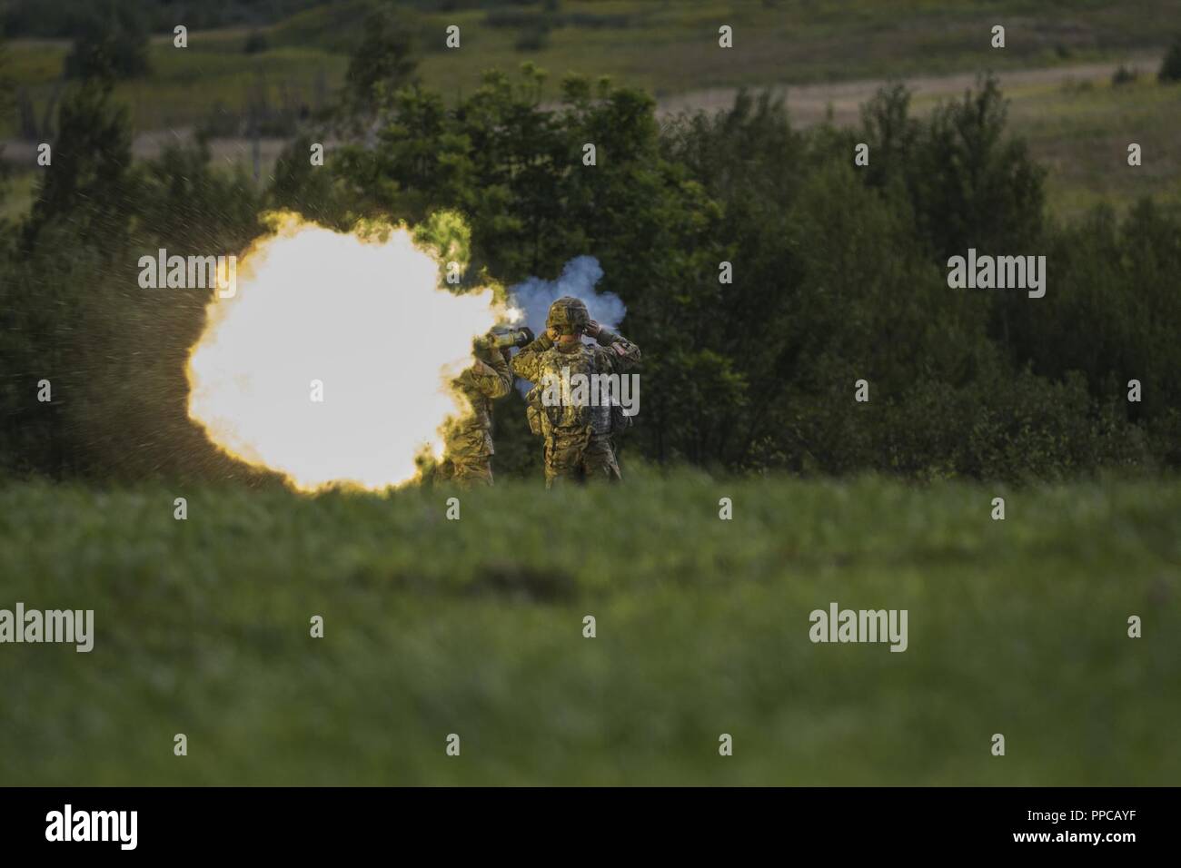 A Soldier from 4th Battalion, 31st Infantry Regiment, 2nd Brigade ...