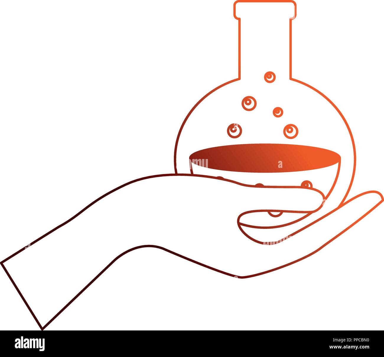 hand with halloween poison isolated icon Stock Vector Image & Art - Alamy