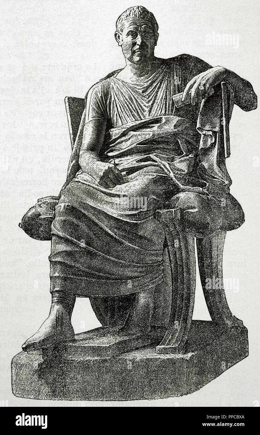 Menander (342/41-290 BC). Greek dramatist and the best-known ...