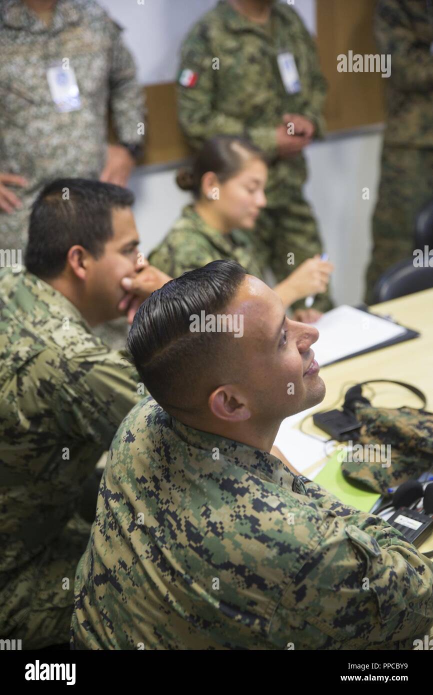U.S. Marine Staff Sgt. Arturo Cervantes, the supplly chief for U.S ...