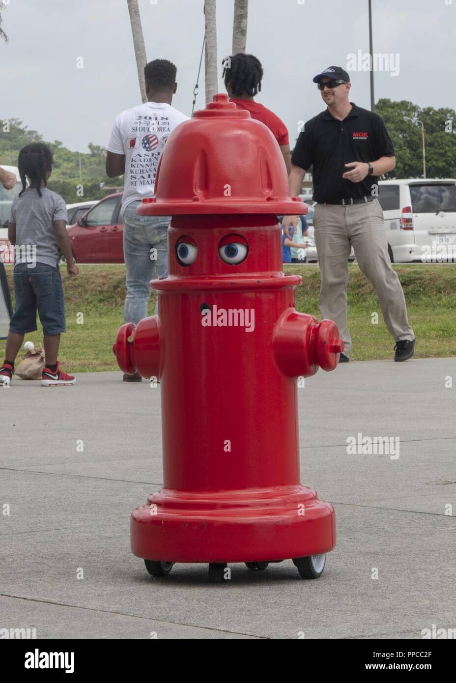 The Kadena Fire Department held a fire safety demonstration Aug. 24 ...