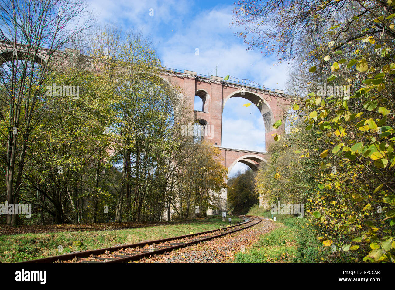 The Elster Viaduct, German Elstertalbrücke, is a railway bridge in the ...