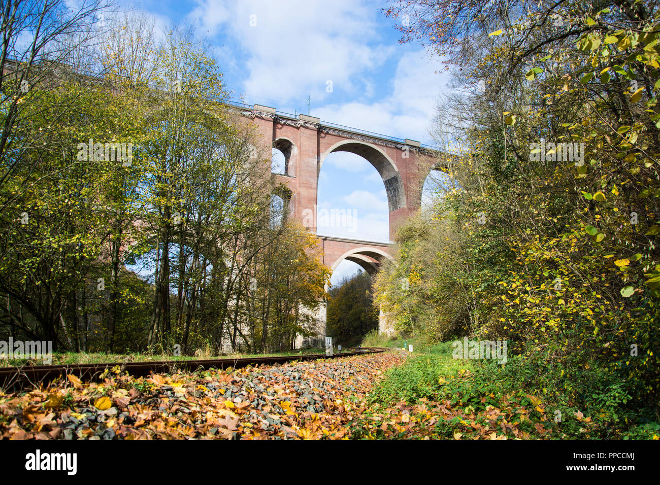 The Elster Viaduct, German Elstertalbrücke, is a railway bridge in the ...