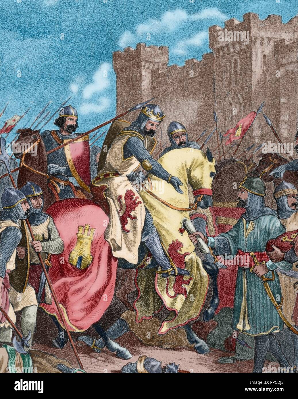 Ferdinand III (c.1201-1252), called Ferdinand the Saint. King of ...