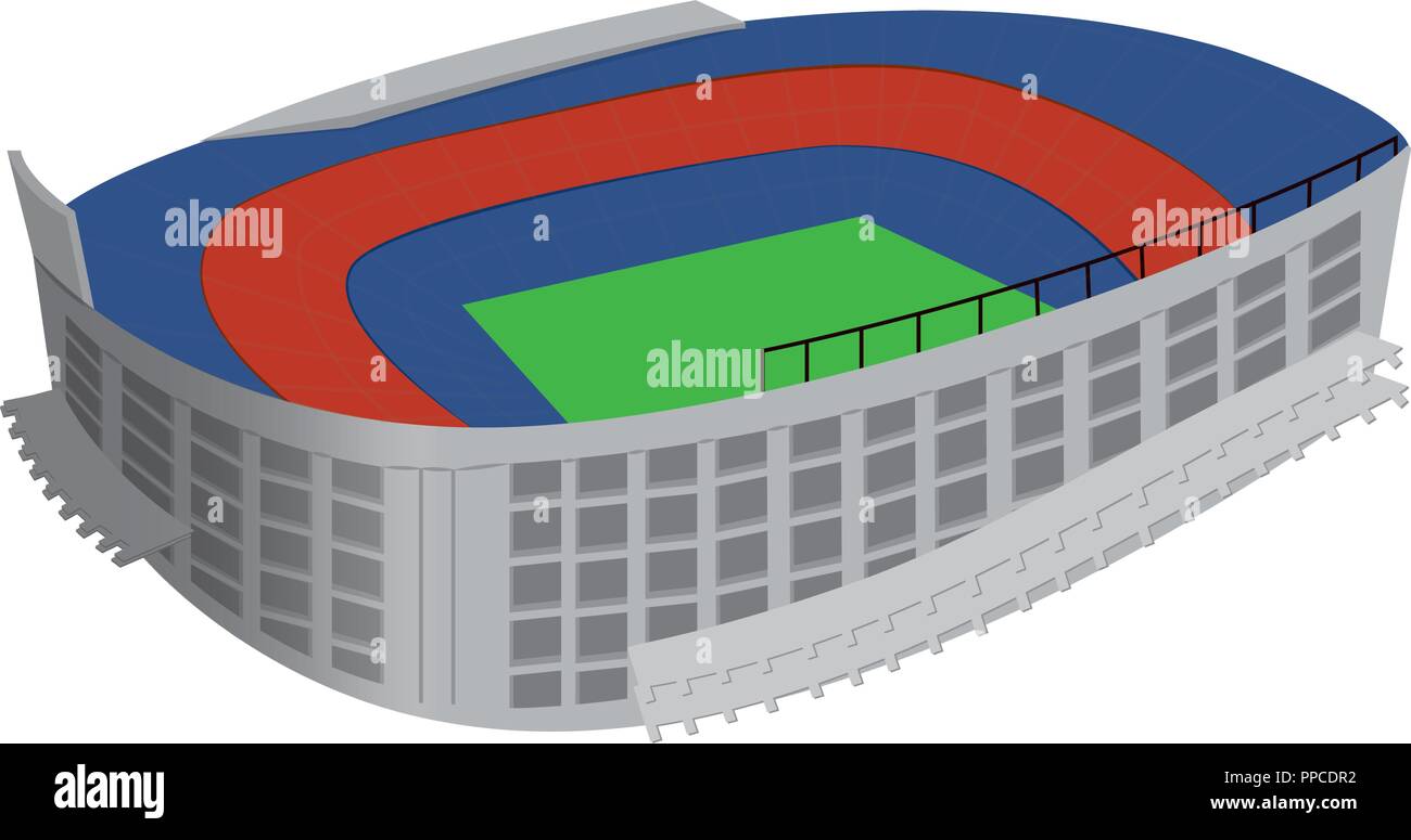 Isolated soccer stadium Stock Vector Image & Art - Alamy