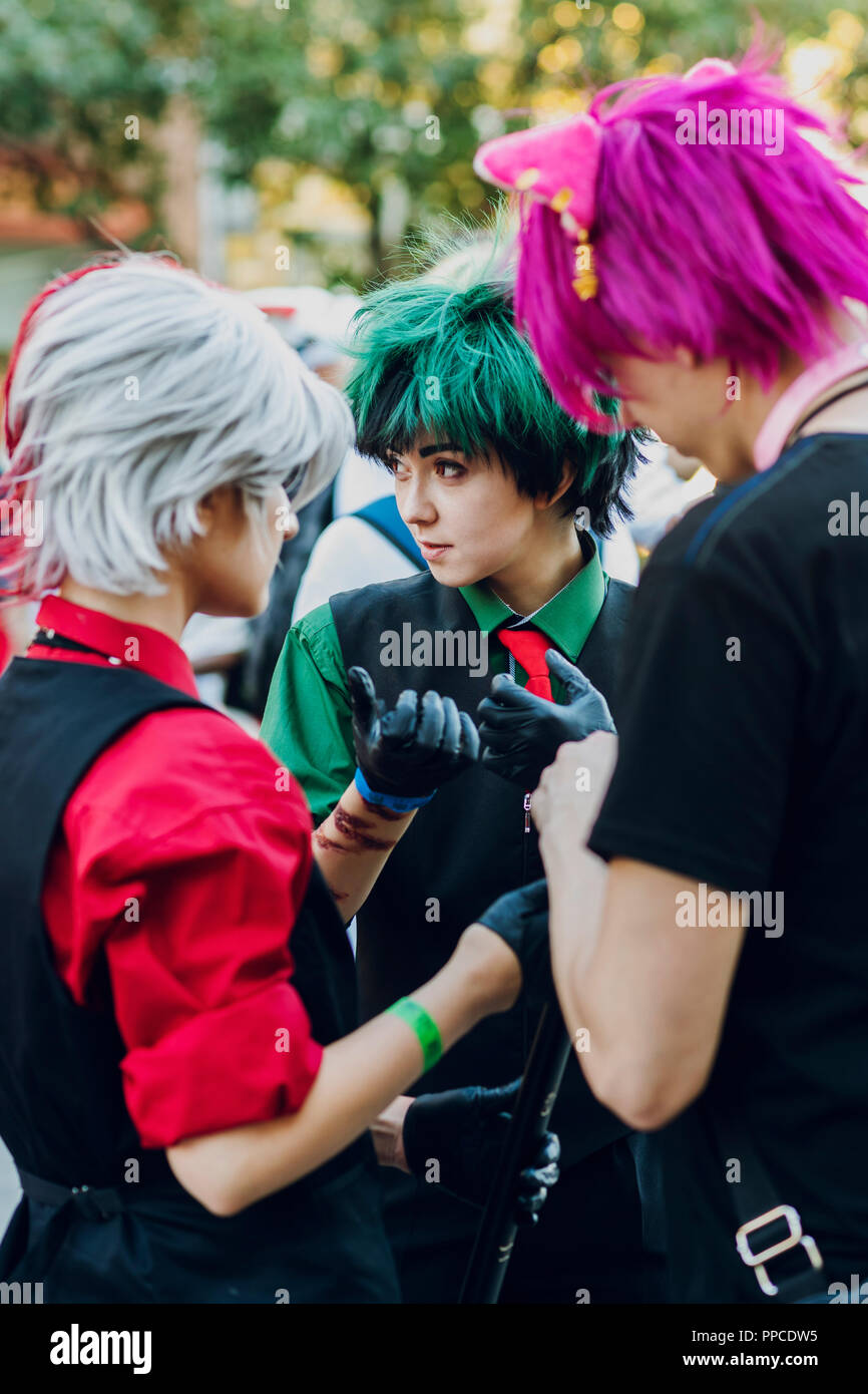 Action cosplay team hi-res stock photography and images - Alamy