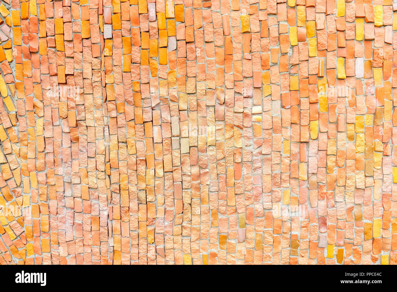 orange surface of Abstract colorful smalt mosaic with high resolution ...