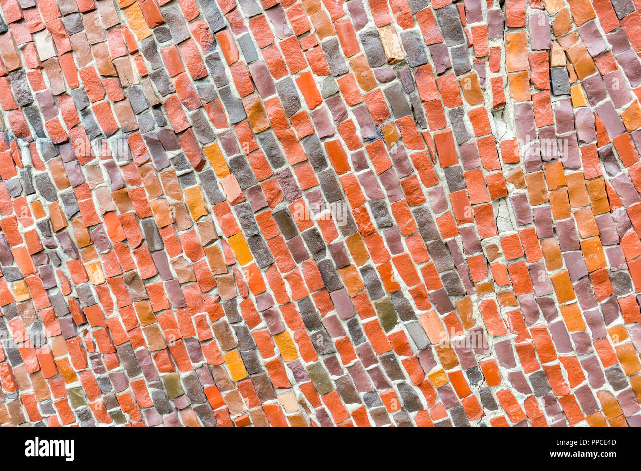 red surface of Abstract colorful smalt mosaic with high resolution for ...