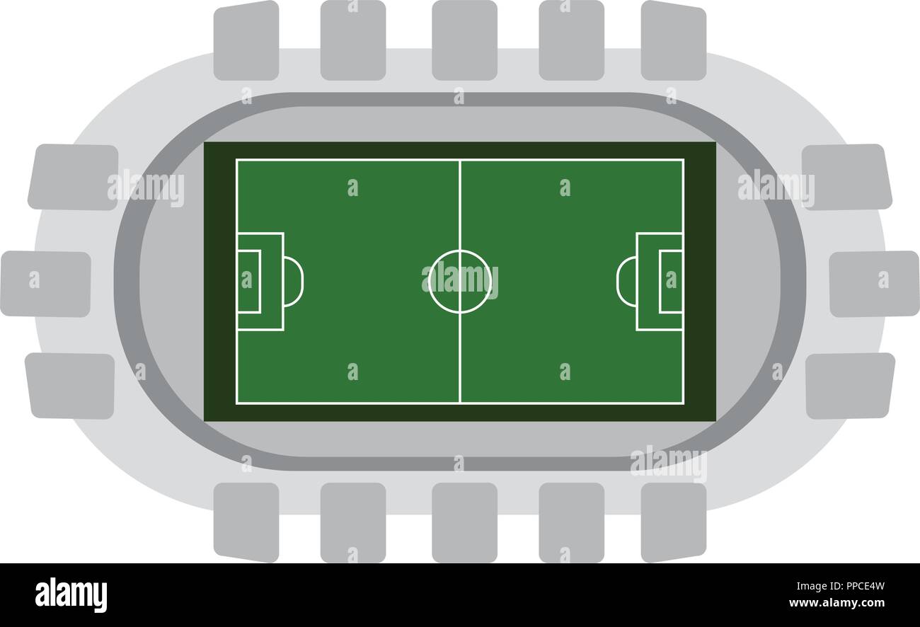 Isolated soccer stadium Stock Vector Image & Art - Alamy