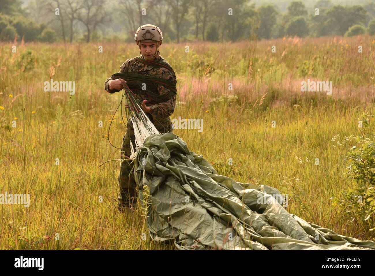 U.S. Marine Cpl. Marshall Salinas, Company E, 4th Reconnaissance ...