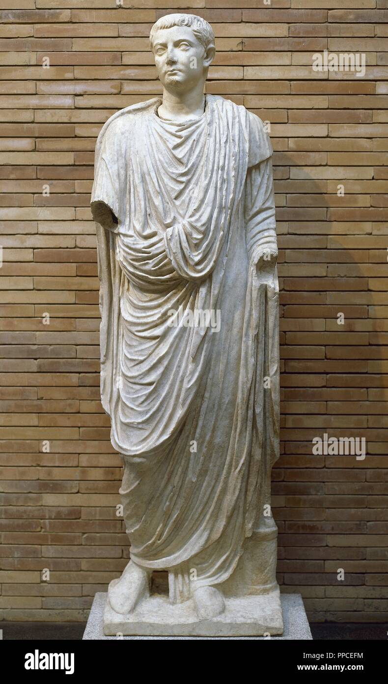 Roman Patrician Statue