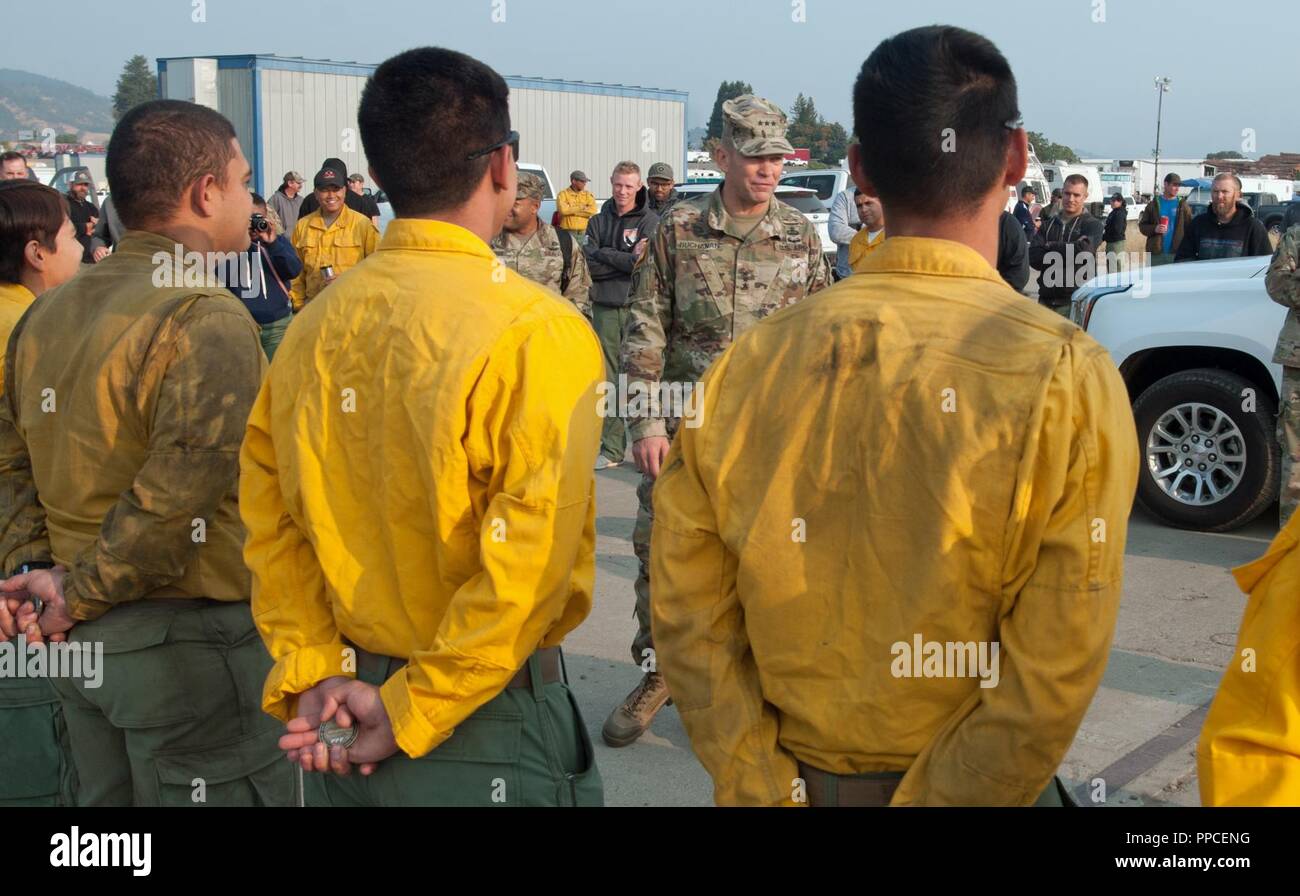 U.S. Army North Commanding General, Lt. Gen. Jeffrey S. Buchanan speaks ...