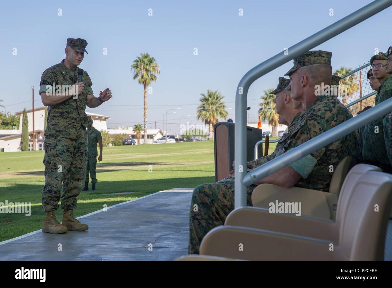 U.S. Marine Corps LtCol. Stuart Glenn, Commanding Officer, 2nd ...