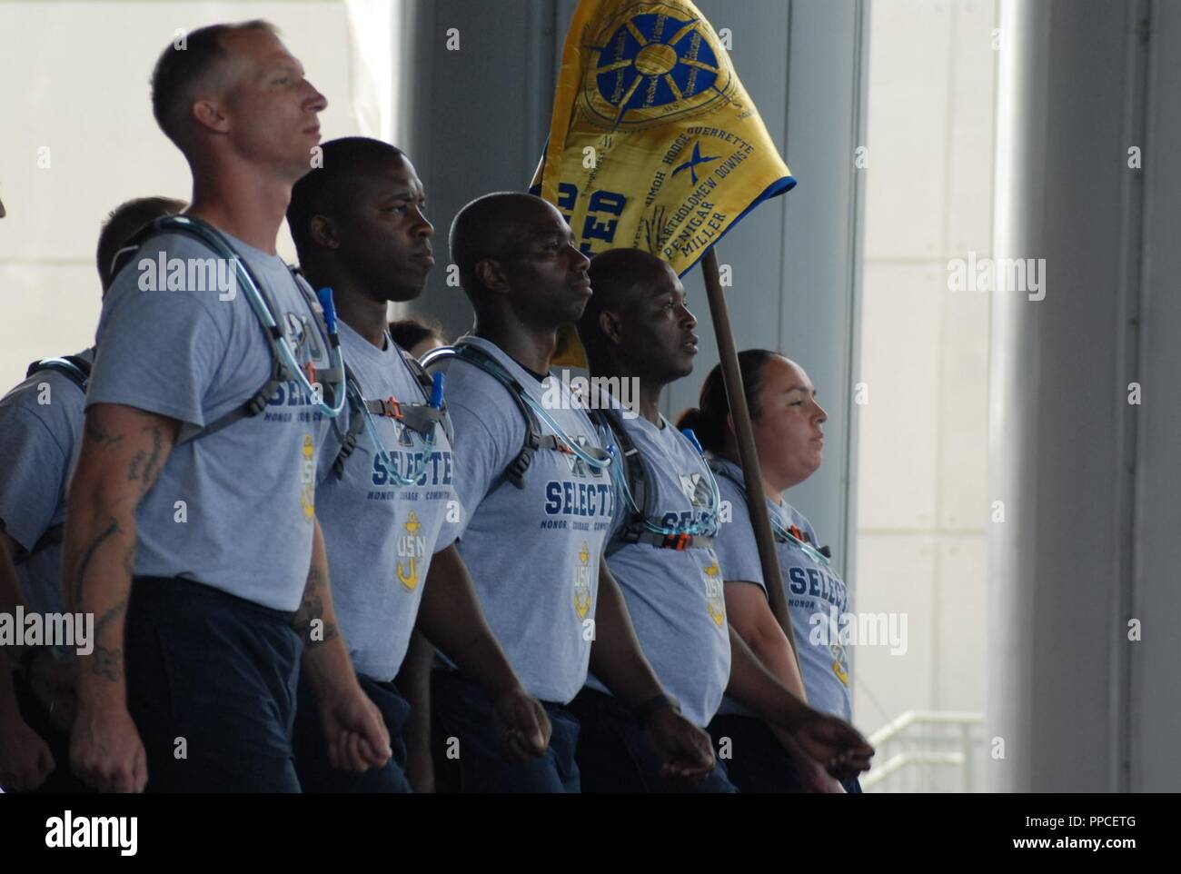 CPO Selectees compete for the title of the Best Mess during a cadence ...