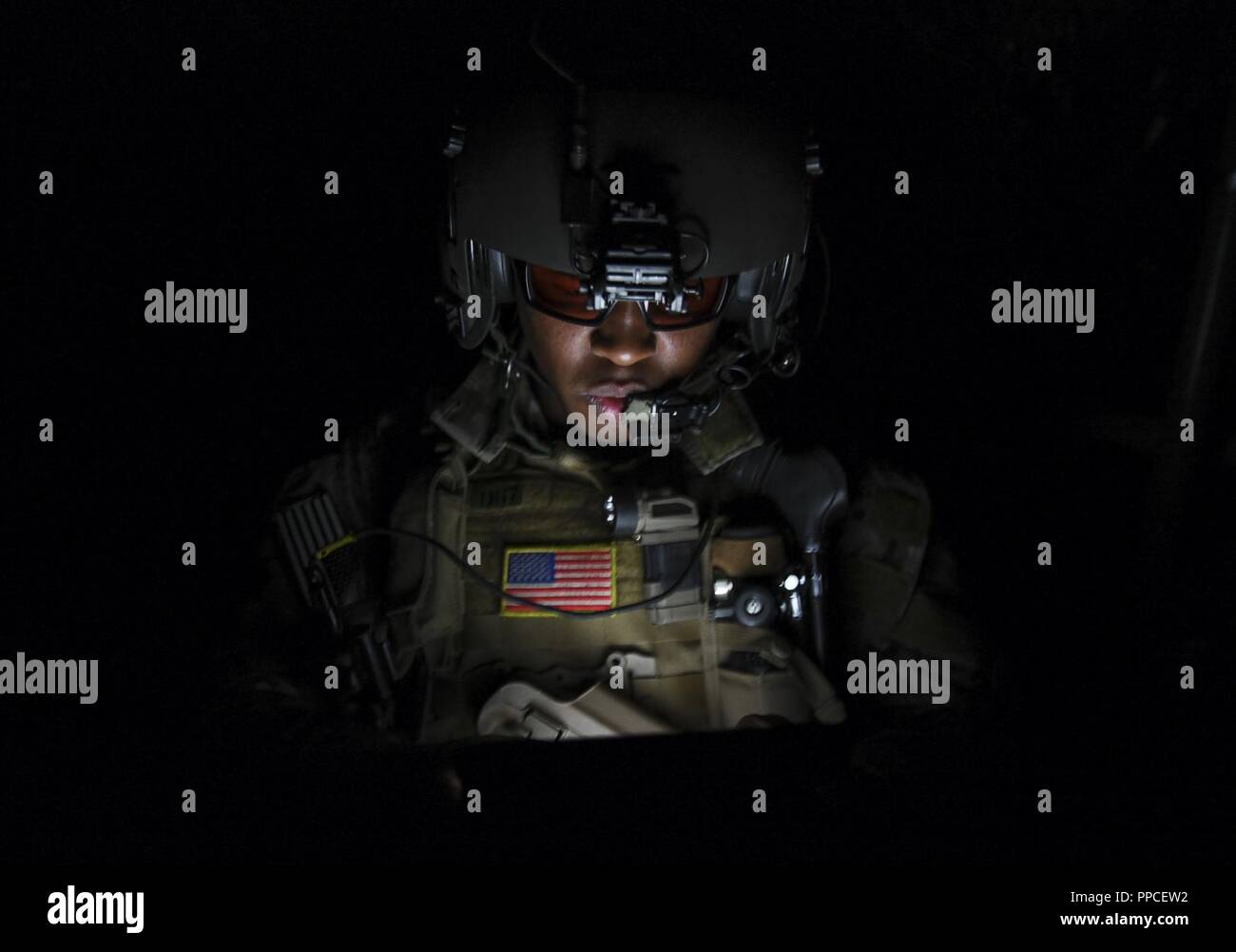 A special missions aviator with the 8th Special Operations Squadron ...