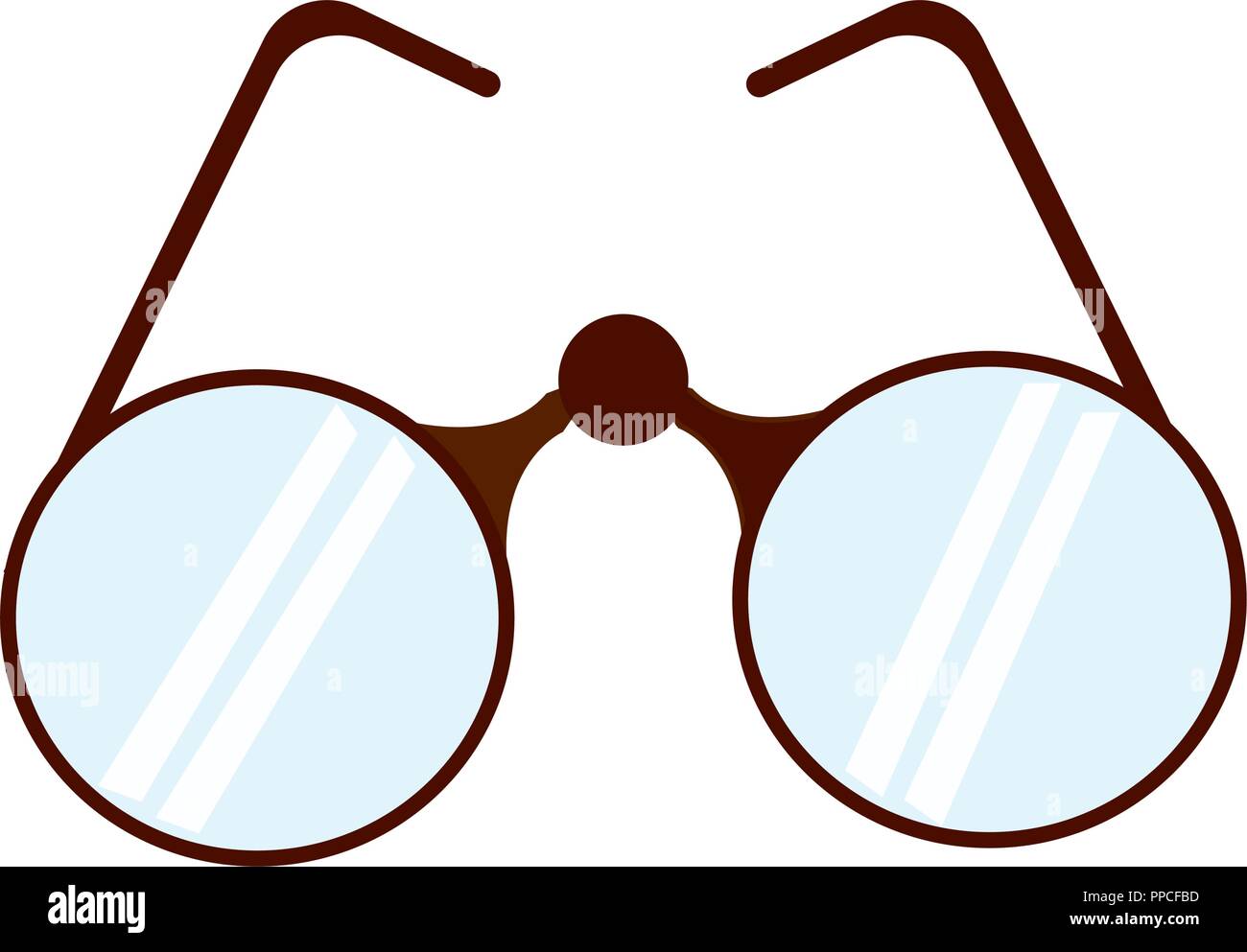 Isolated colored glasses Stock Vector Image & Art - Alamy