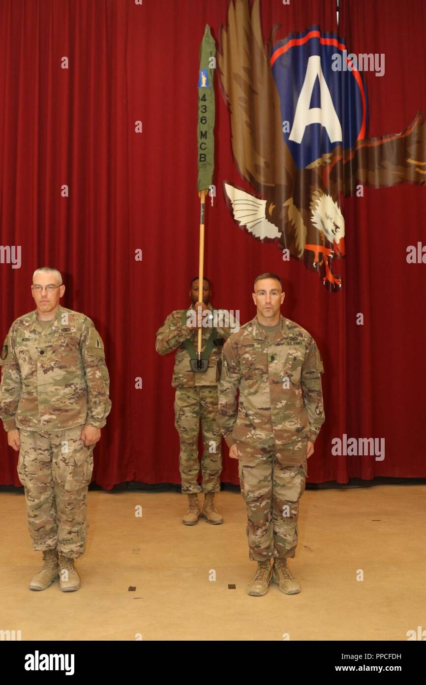 CAMP ARIFJAN, Kuwait - The 436th Movement Control Battalion, based out ...