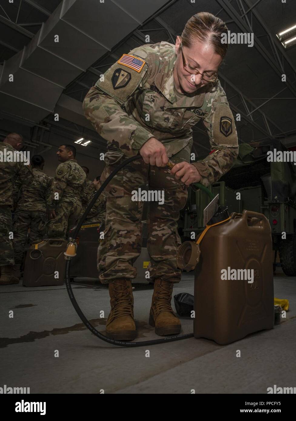 Staff Sgt. Jessica Reichner, a food service specialist with the New ...