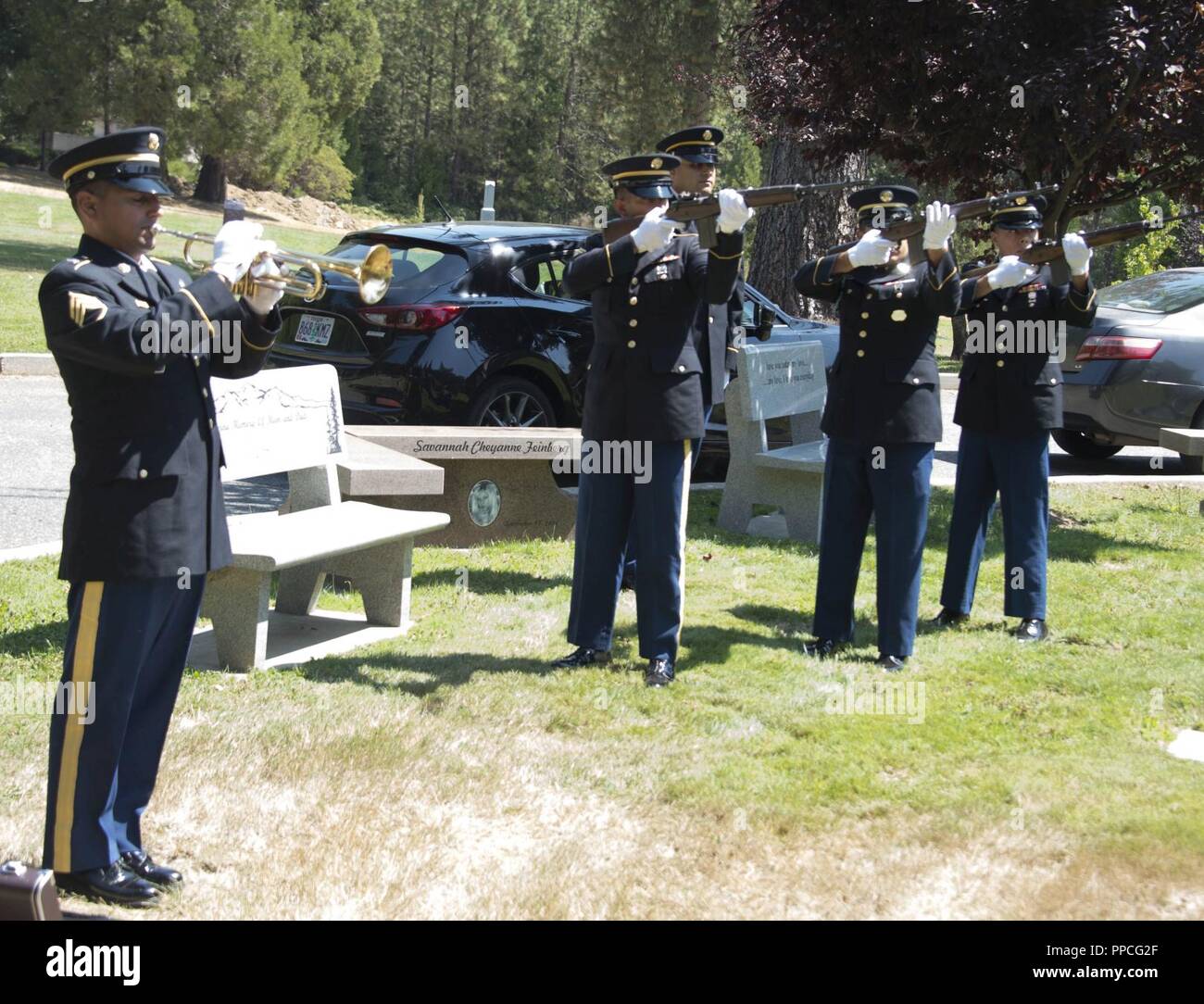 Army Honor Guard Funeral Ceremony