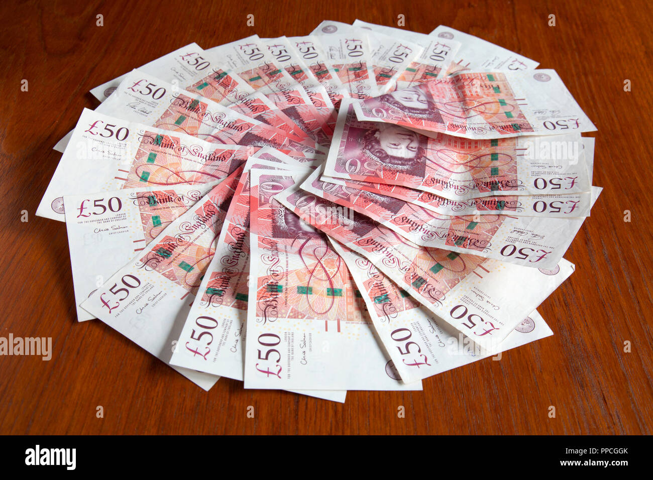 English bank notes hi-res stock photography and images - Alamy