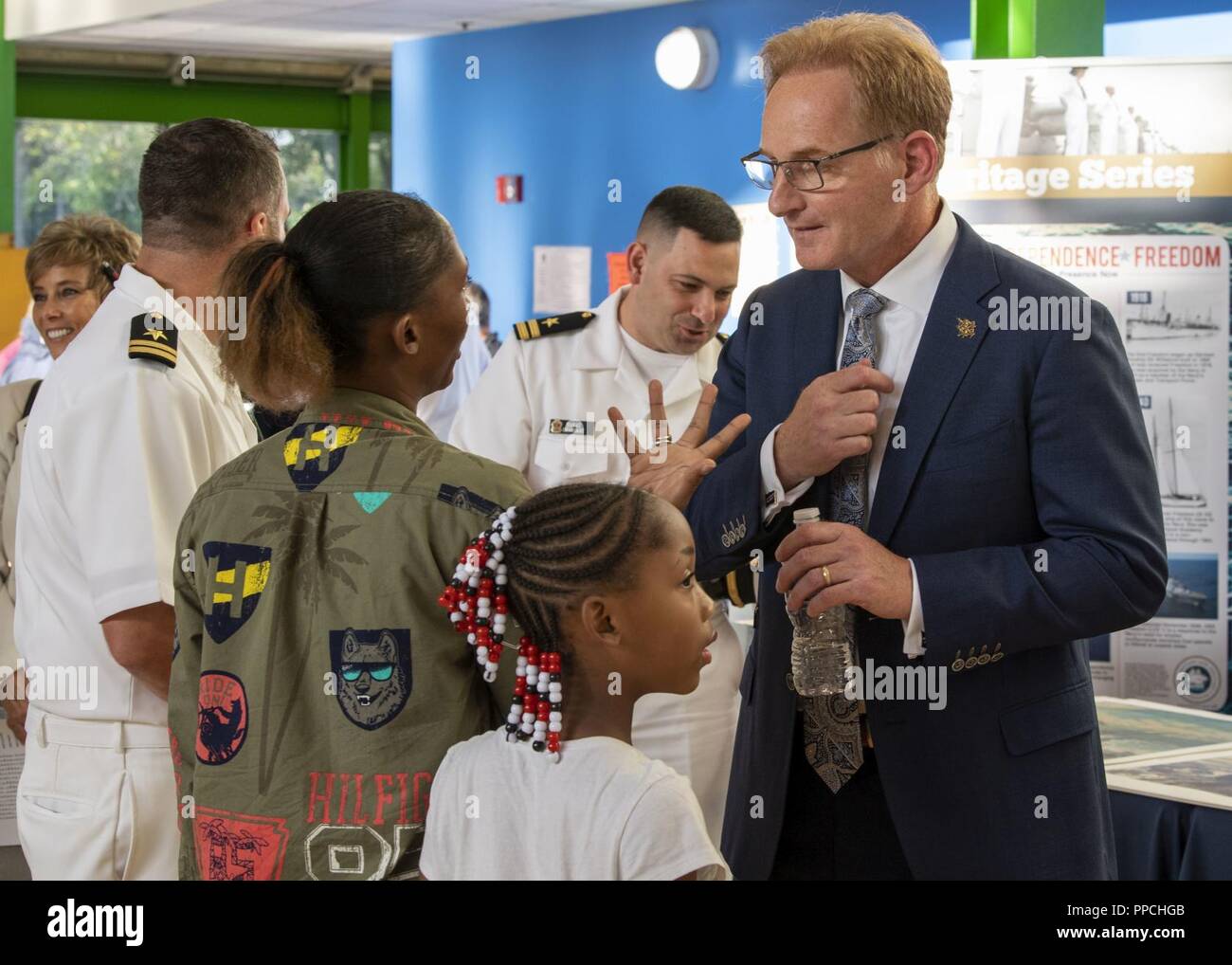 CLEVELAND (Aug. 29, 2018) The Honorable Thomas B. Modly, Under ...