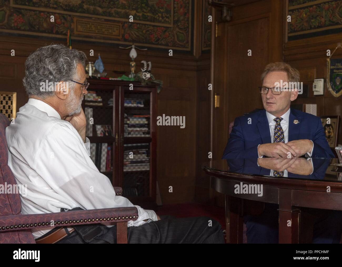 CLEVELAND (Aug. 30, 2018) The Honorable Thomas B. Modly, Under ...