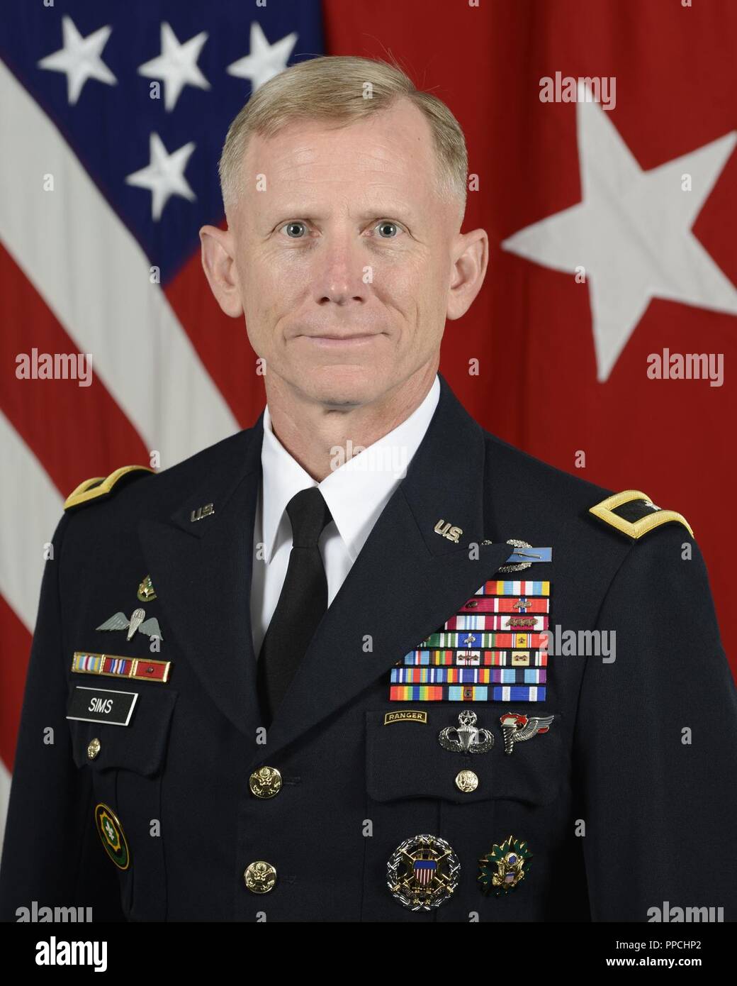 U.S. Army Brig. Gen. Douglas A. Sims, II., Deputy Director for Regional ...