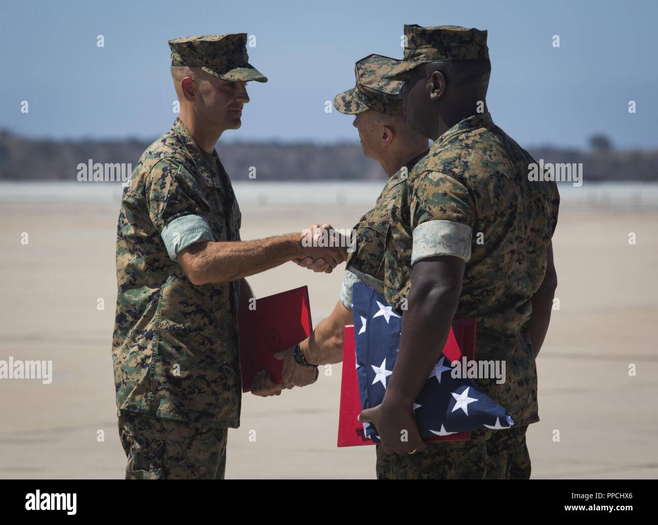 Lt. Col. Michael A. Spears, former commanding officer of Headquarters ...