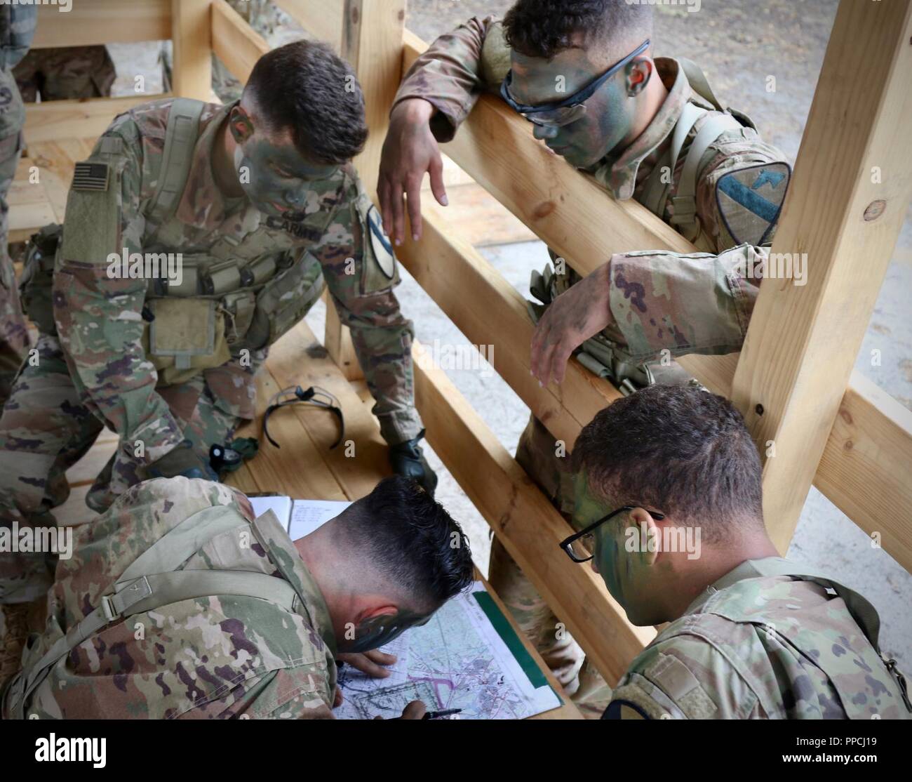 Combat Engineers assigned to Alpha Company, 91st Brigade Engineer ...