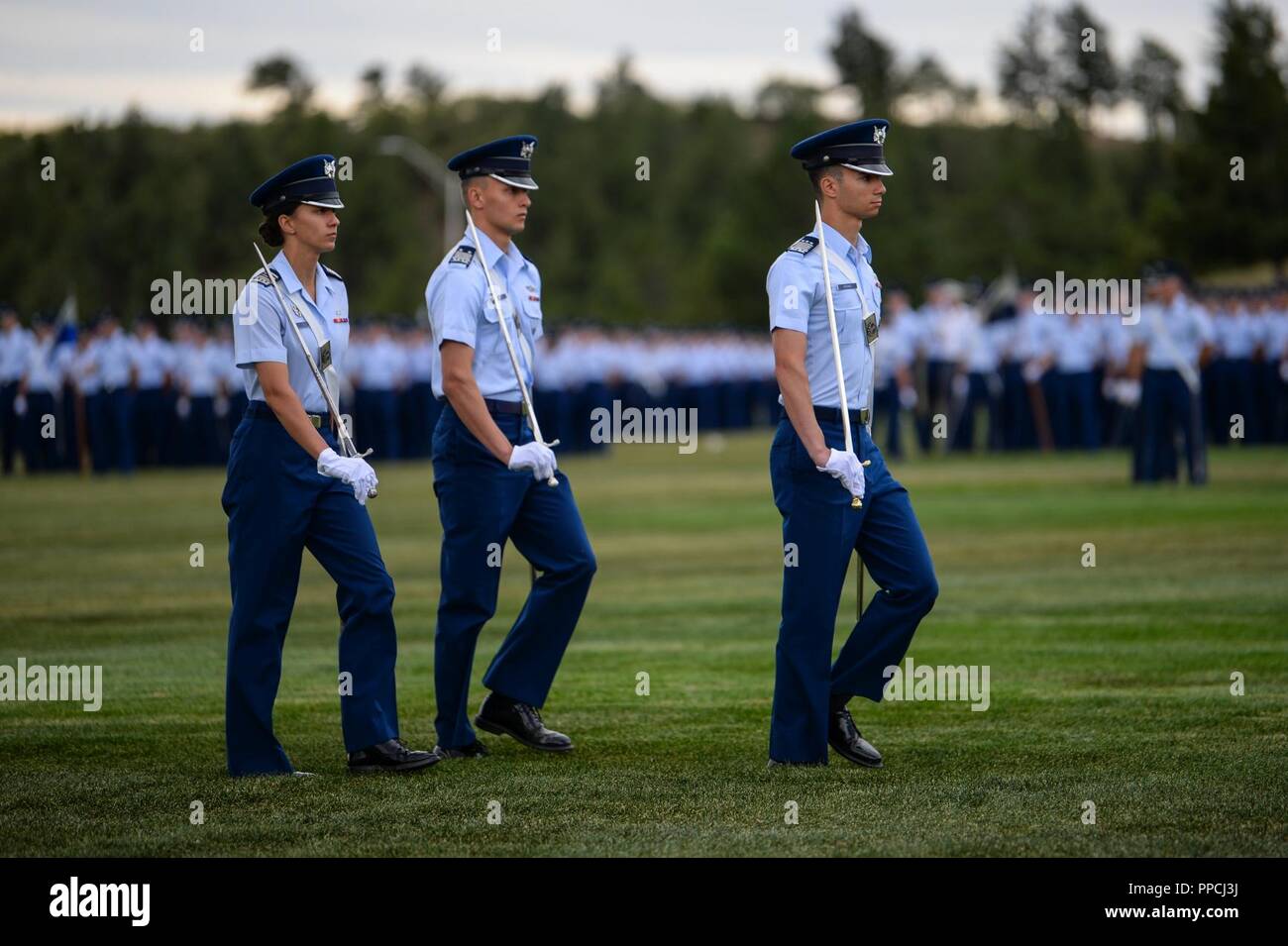 U.S. Air Force Academy -- Air Force Academy Cadets participate in in a ...