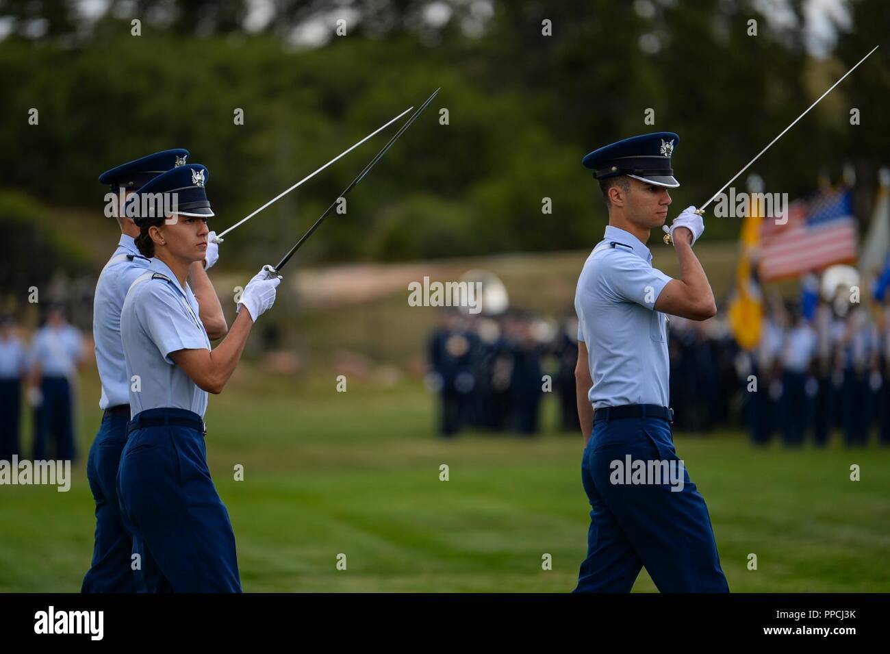 U.S. Air Force Academy -- Air Force Academy Cadets participate in in a ...